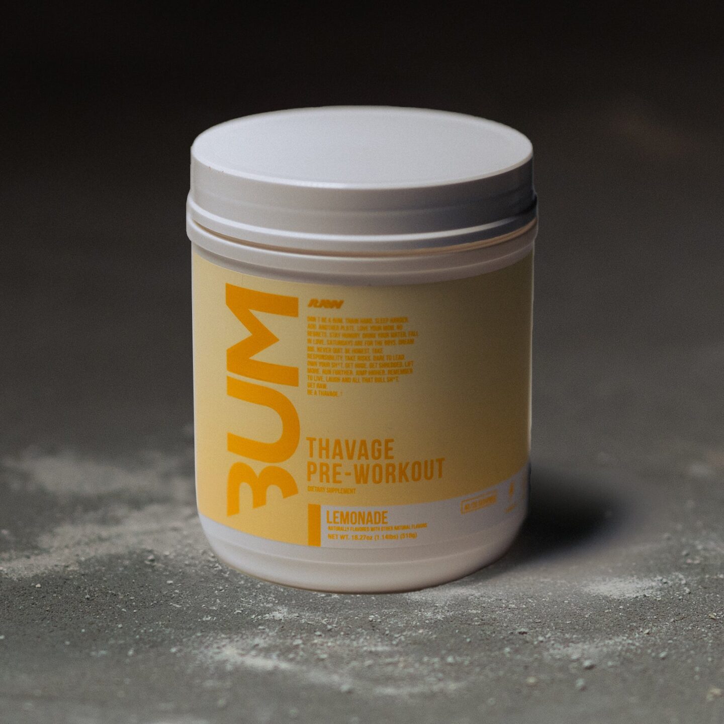 Raw Nutrition Releases Lemonade Flavor Thavage Pre-Workout