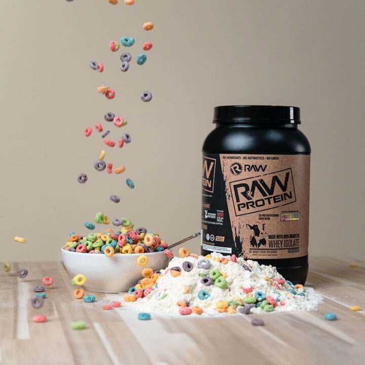 Raw Nutrition Protein Joins the Breakfast Club with Fruity Cereal Flavor