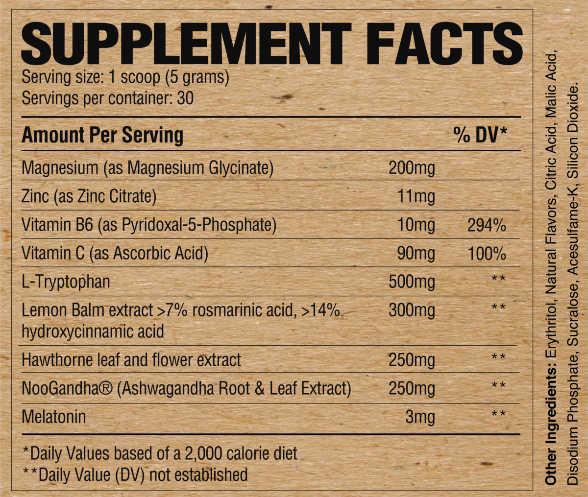 RAW Nutrition SLEEP: Boost Melatonin Production, Feel Good, and Sleep Great