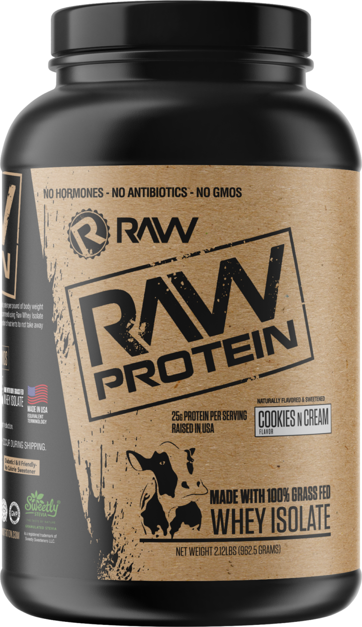 Raw Nutrition’s 100% Vegan and 100% Whey Protein Isolate Now in Cookies ...