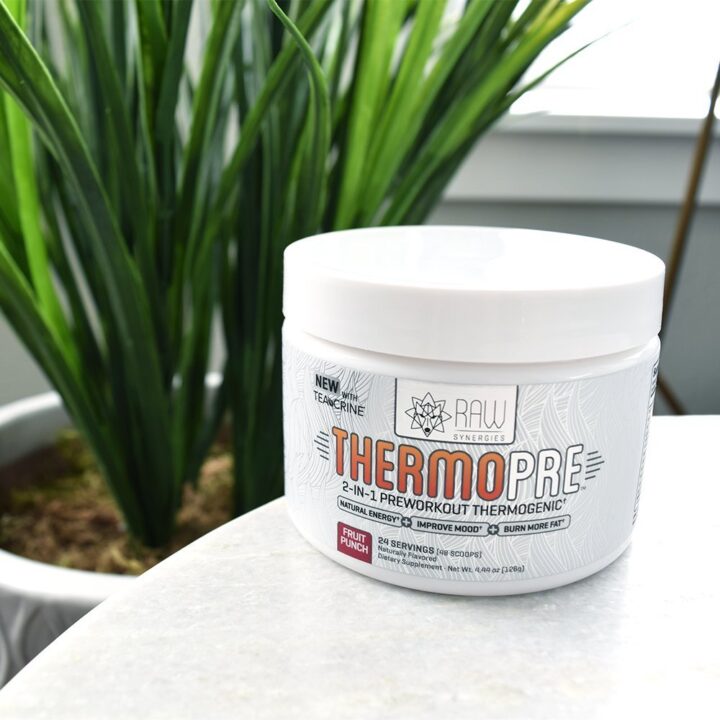 RAW Synergies Thermo Pre: 2-in-1 Fat Burning Pre Workout