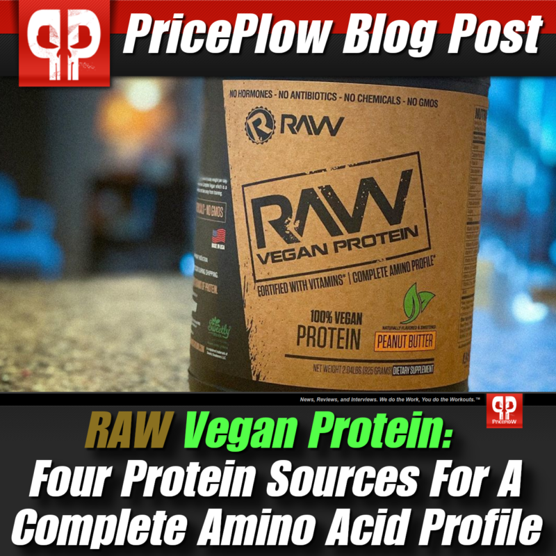 RAW Nutrition Vegan Protein: Naturally Sweetened and Vitamin Fortified