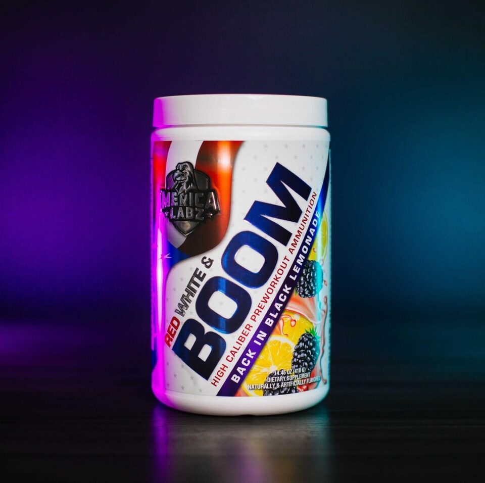 ‘Merica Labz Red, White, & BOOM Pre Workout Updated in 2021