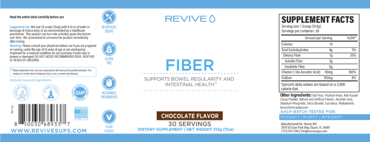 Revive MD Fiber: A Fiber Supplement with the Best of Both Worlds