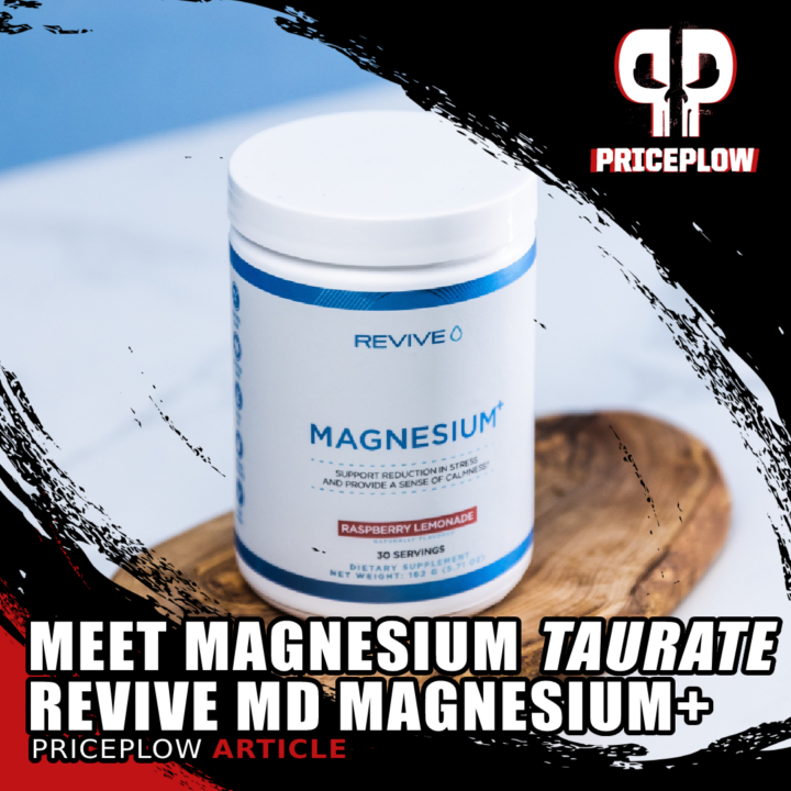 Magnesium TAURATE Debuts in Revive MD Magnesium+