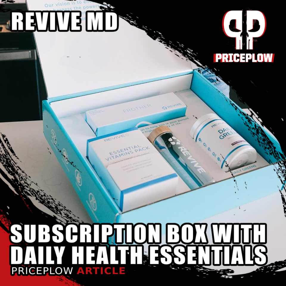 Revive MD Subscription Box: Greens, Vitamin Packs, and More!