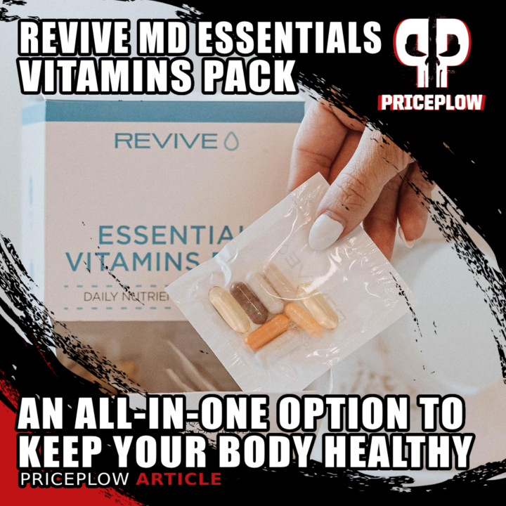 Revive MD Essential Vitamins Pack: Your Daily Nutrient Insurance