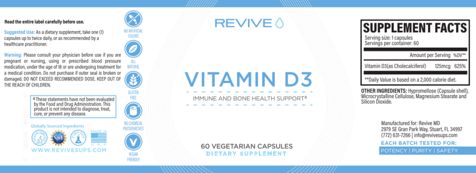 Revive MD Vitamin K2: Why Split from Vitamin D3?