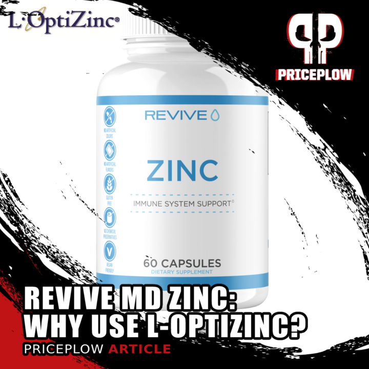 Revive MD Zinc: Why Use Lonza's OptiZinc? (Zinc Monomethionine)