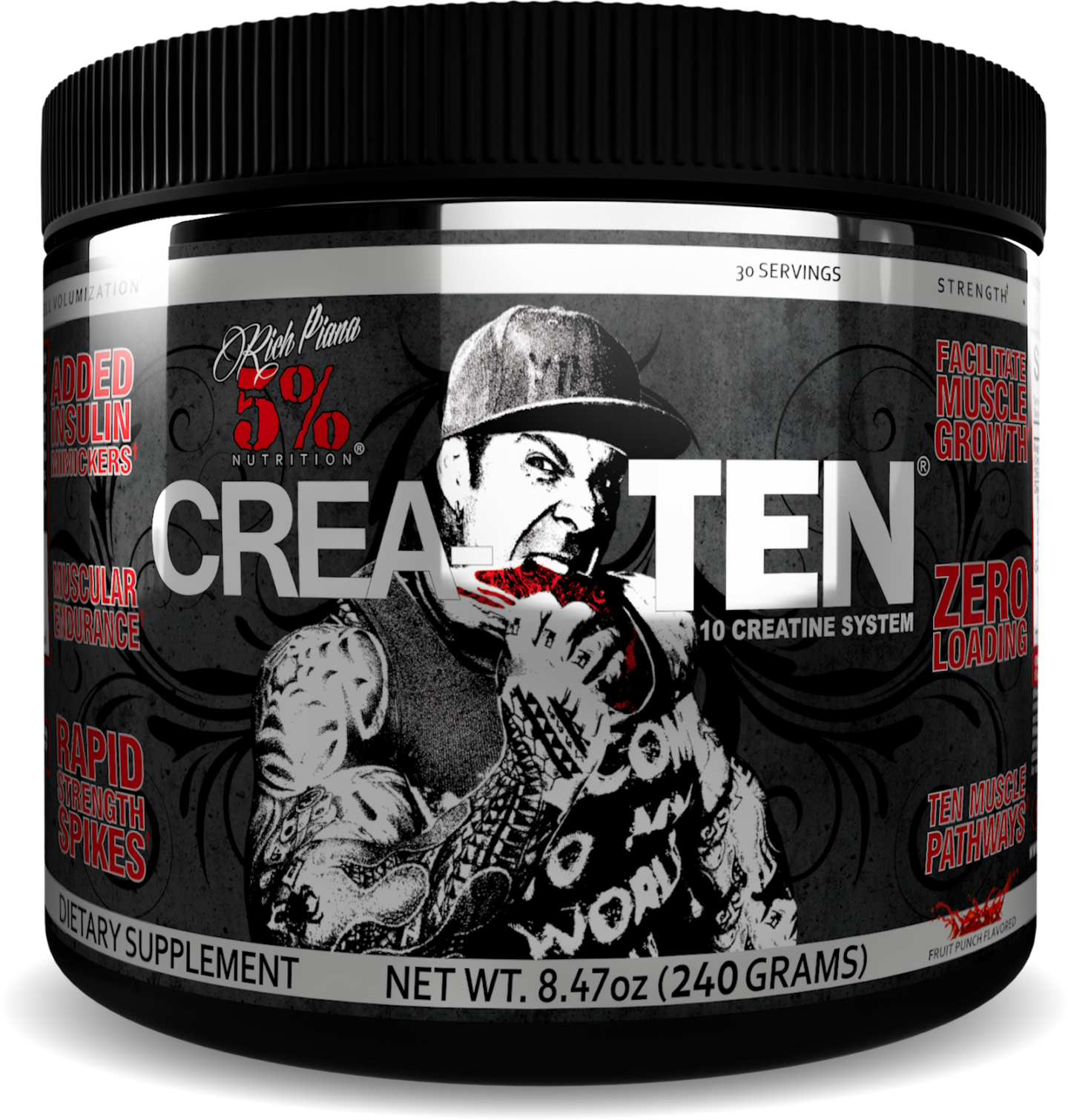 5% Nutriton Crea-TEN: TEN Types of Creatine in One Legendary Tub