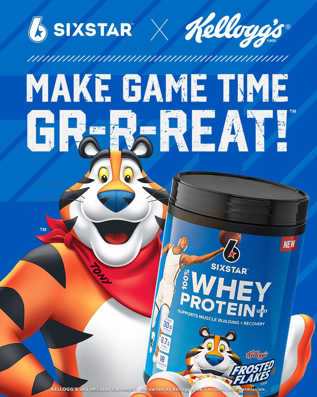 Froot Loops & Frosted Flakes Whey Protein Plus! Six Star & Kellogg's Collab