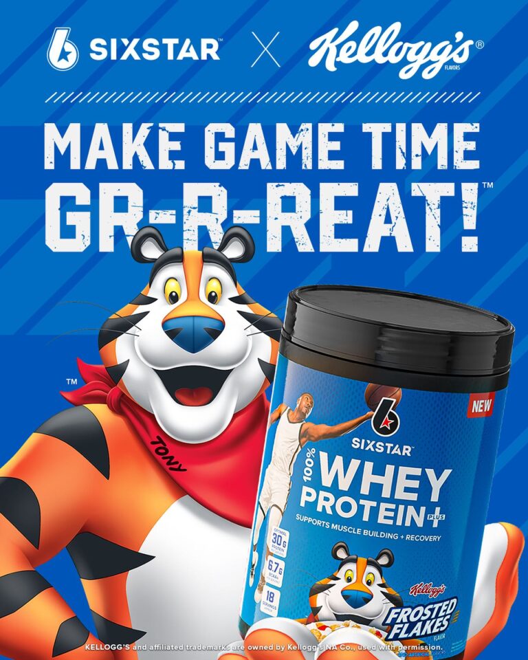 Froot Loops & Frosted Flakes Whey Protein Plus! Six Star & Kellogg's Collab