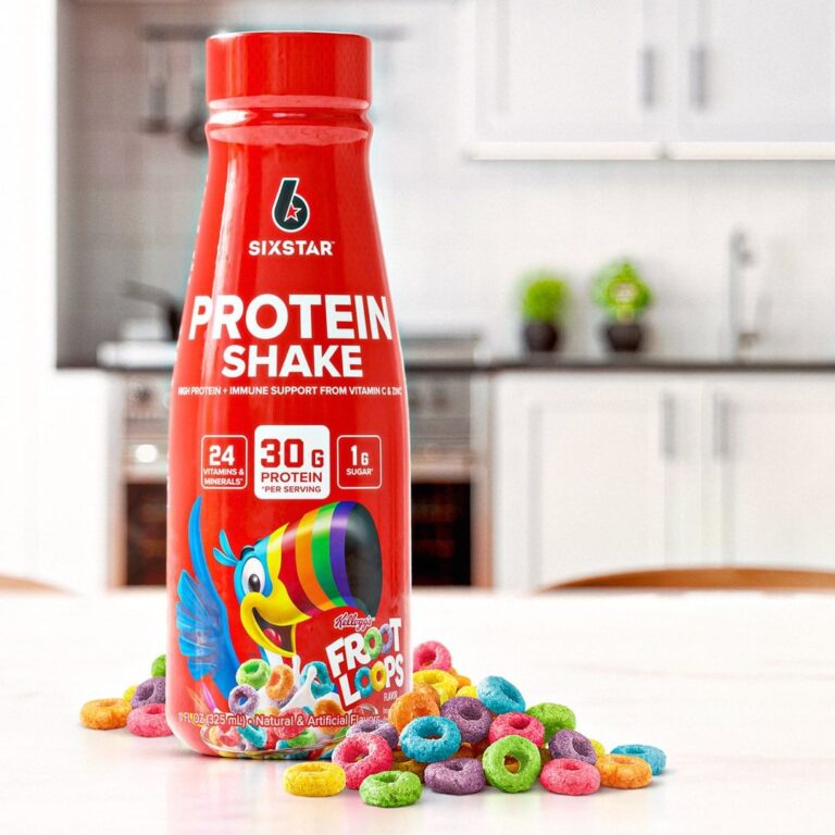SIXSTAR Kellogg's Froot Loops Protein Shake: Insane Cereal Taste in an RTD!
