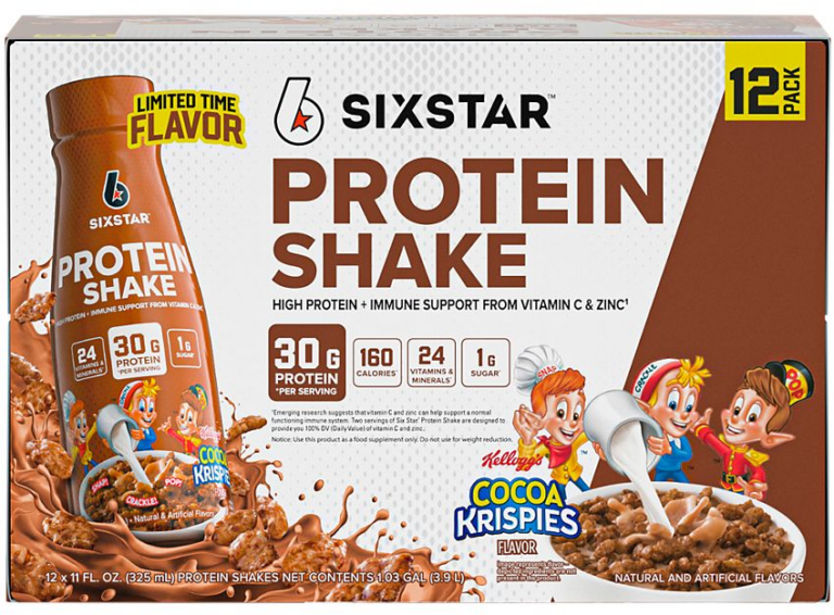 Six Star Brings Cocoa Krispies Magic to Ready-to-Drink Protein Shakes