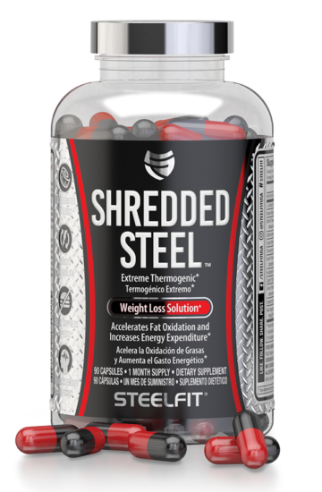 SteelFit Shredded Steel: The Intense Fat Burner That Wires You IN