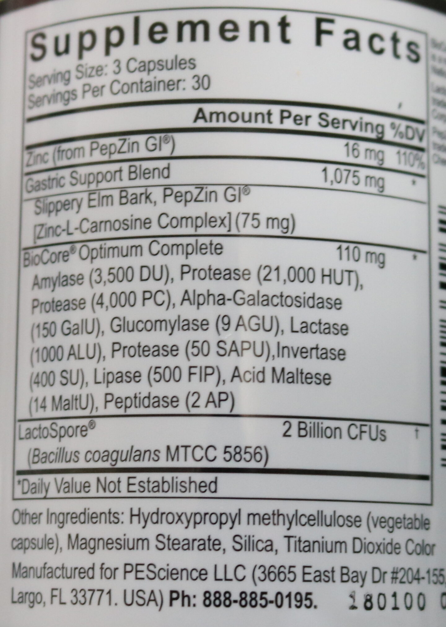 PEScience Symbiont-GI: Achieve Symbiosis in Your GI Tract