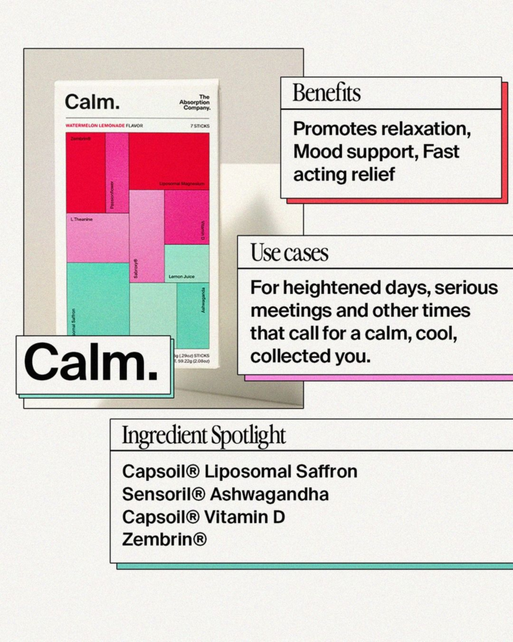 The Absorption Company's CALM: Nikki Reed's Zembrin-Centered Stress ...