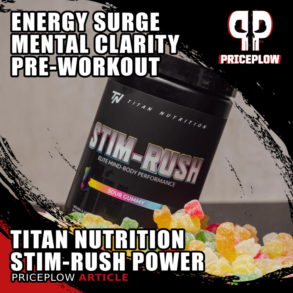 Titan Nutrition Stim-Rush: Laser Focus & Relentless Energy in Every Scoop