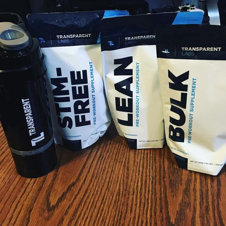 PreSeries LEAN by Transparent Labs: When to Use Lean vs BULK?