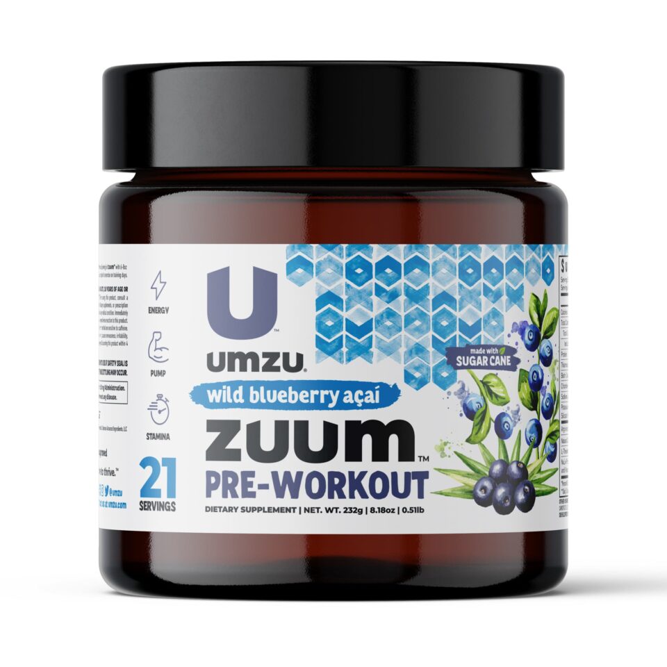Umzu ZUUM: A Naturally-Minded Pre-Workout Supplement
