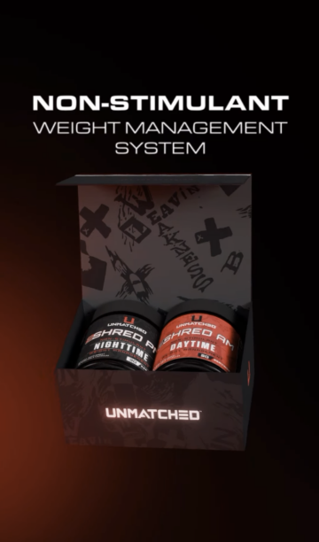 Unmatched Supps 2SHRED AM & PM: Kris Gethin's 24-Hour Weight Management ...