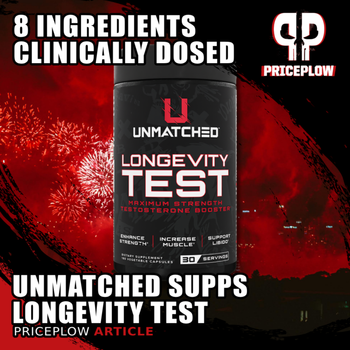 Unmatched Supps Longevity Multi: Kris Gethin's Revolutionary 7-Formula Health System