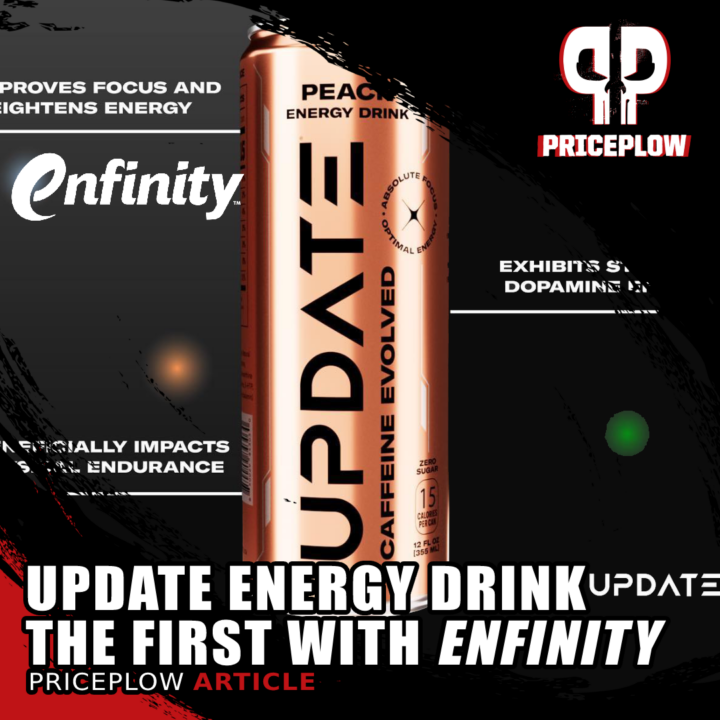 Update Energy Drink: Focus-Fueled Cans Featuring enfinity Paraxanthine