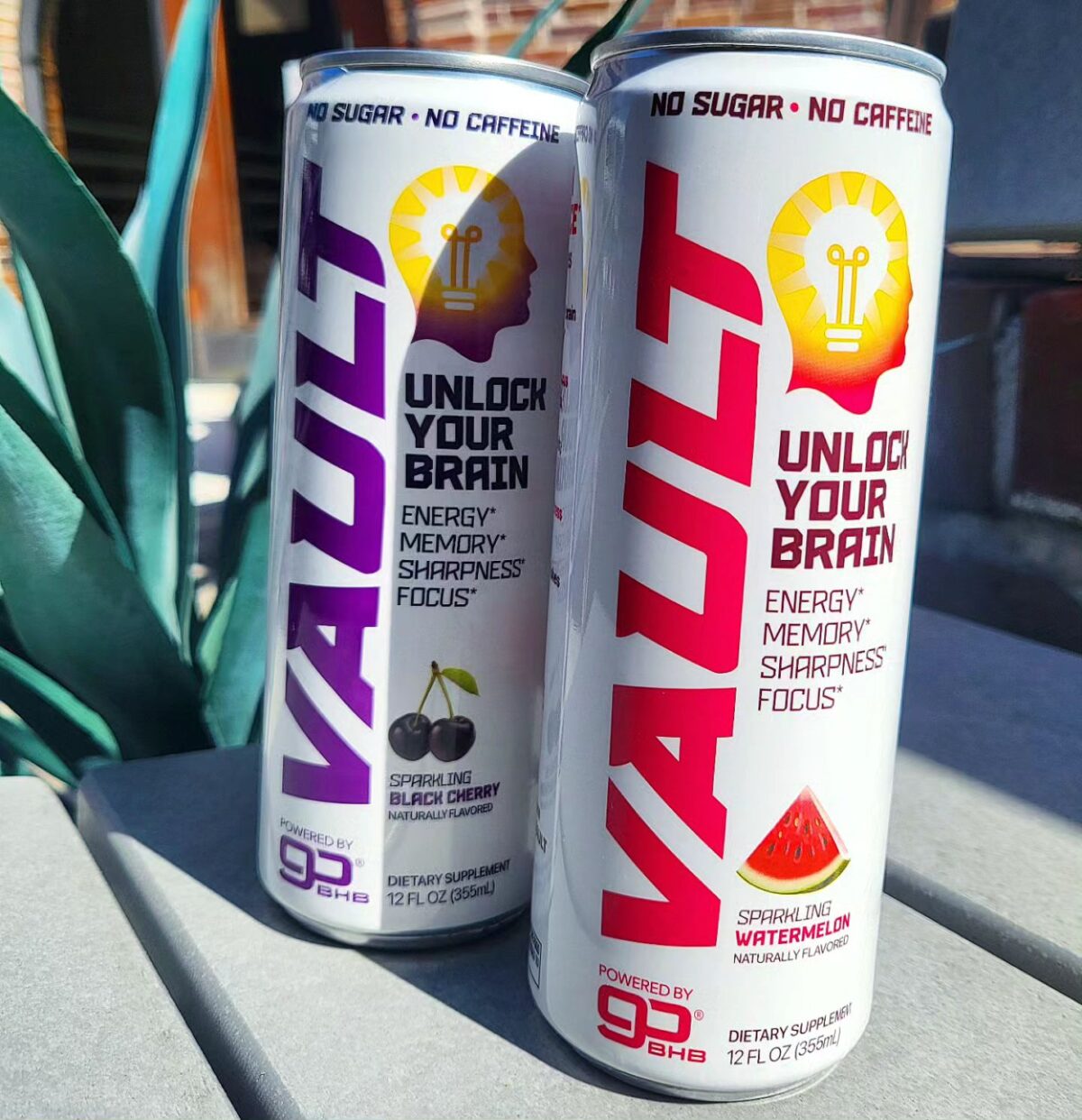 VAULT Caffeine-Free Brain Energy Drink: Powered by Free-Acid goBHB!