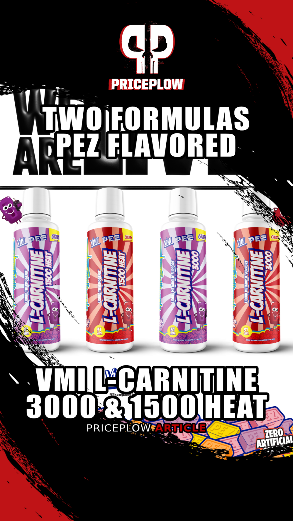 PEZ Candy Flavors Come to VMI Sports L-Carnitine For Major Metabolic ...