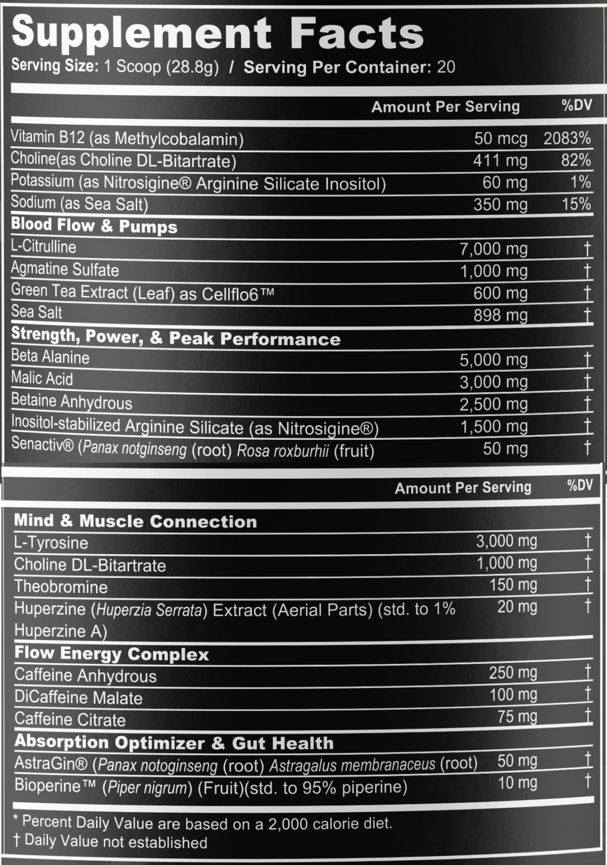 We Go Home No Sacrifice No Victory 2.0 Pre-Workout Is Live