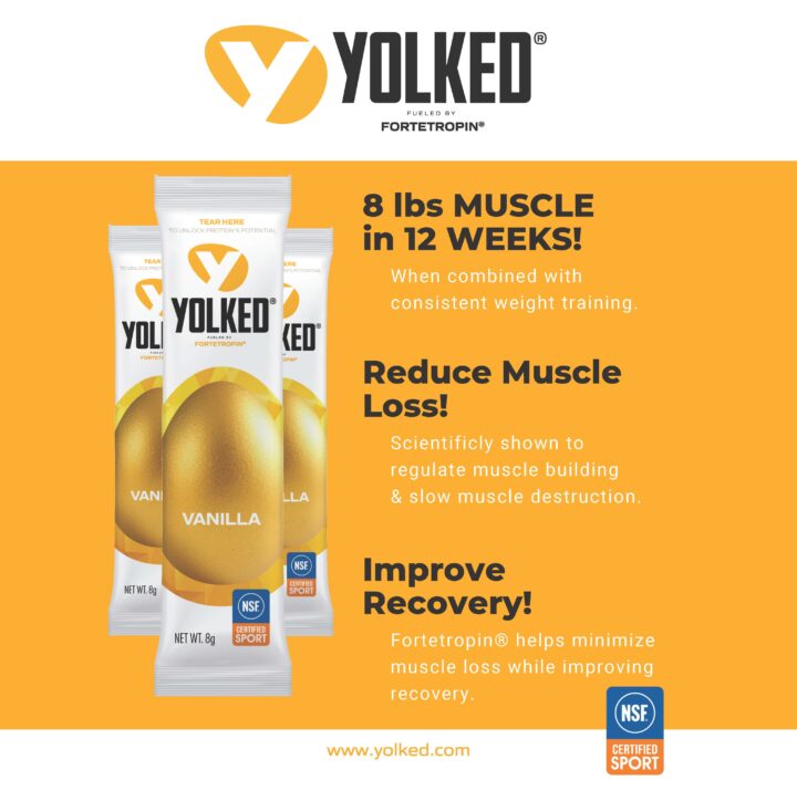 YolkedⓇ FortetropinⓇ: The Ultimate Recovery Supplement