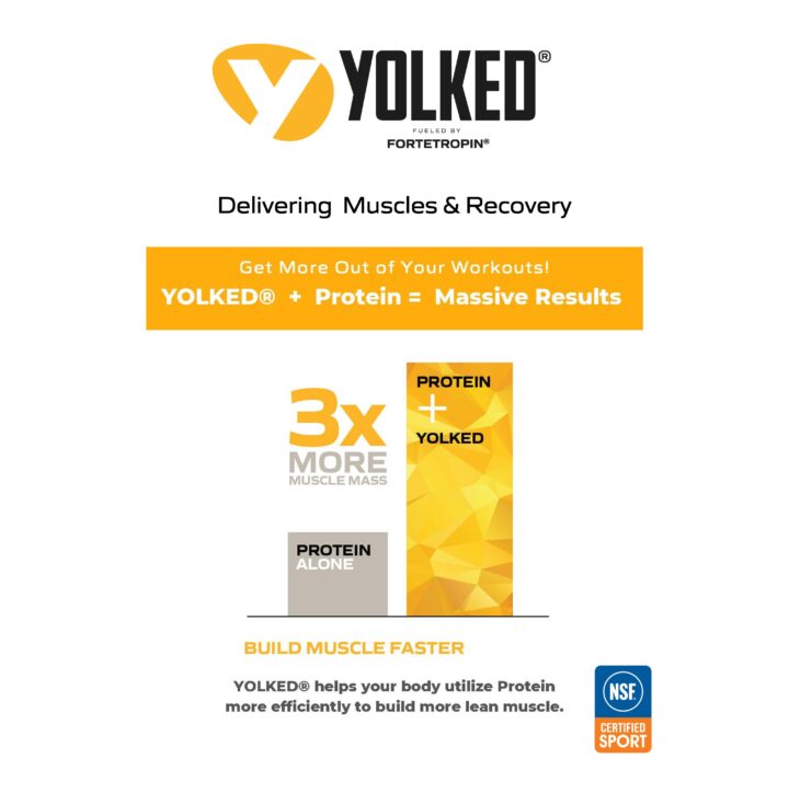 YolkedⓇ FortetropinⓇ: The Ultimate Recovery Supplement